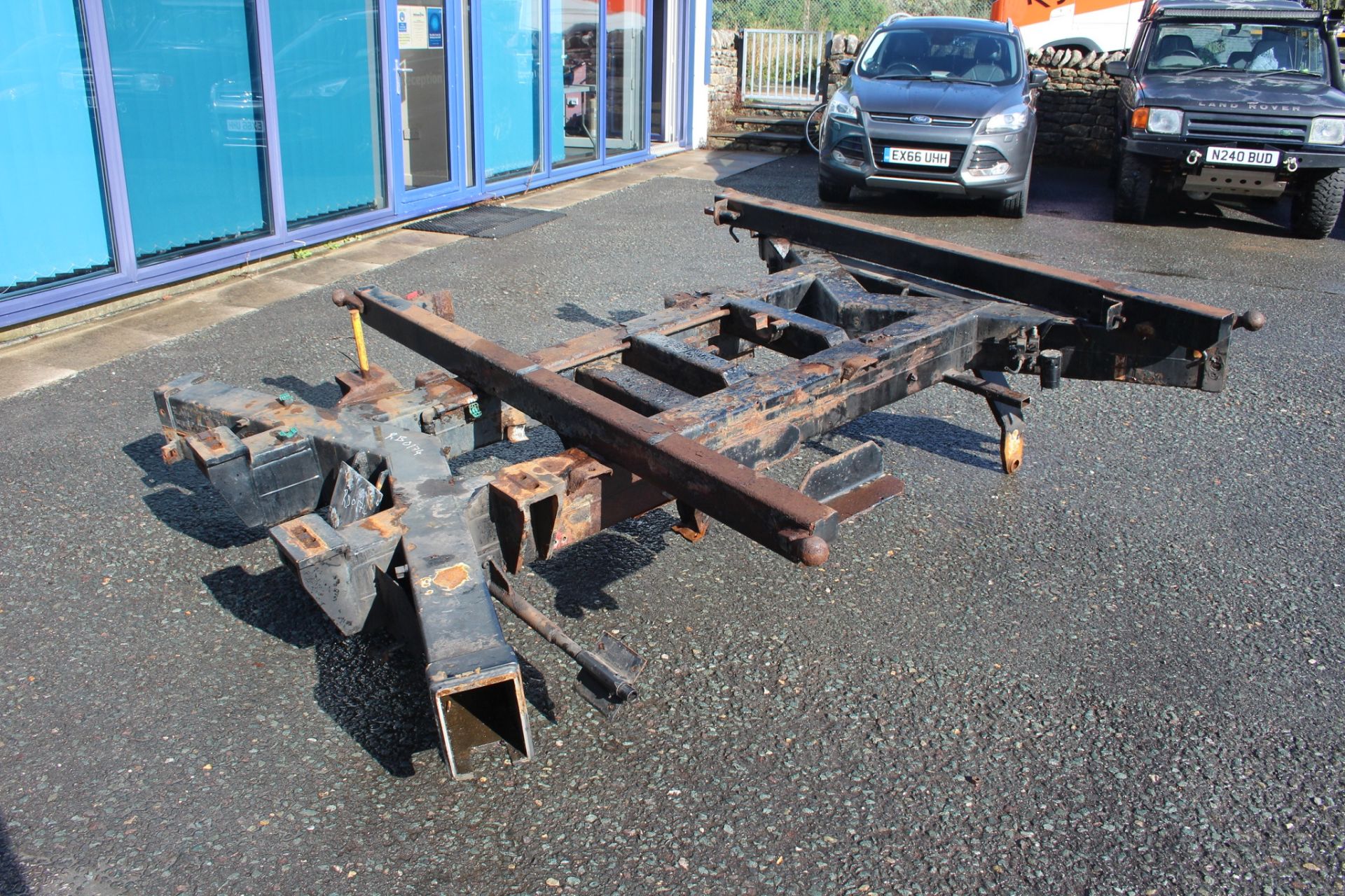 USED UNIMOG 4 LEG CRANE SUBFRAME HIAB | Atkinson Vos