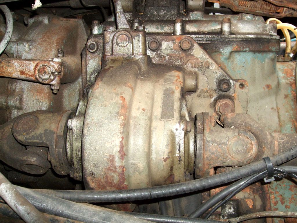 USED pto box u900/u1100 | Atkinson Vos