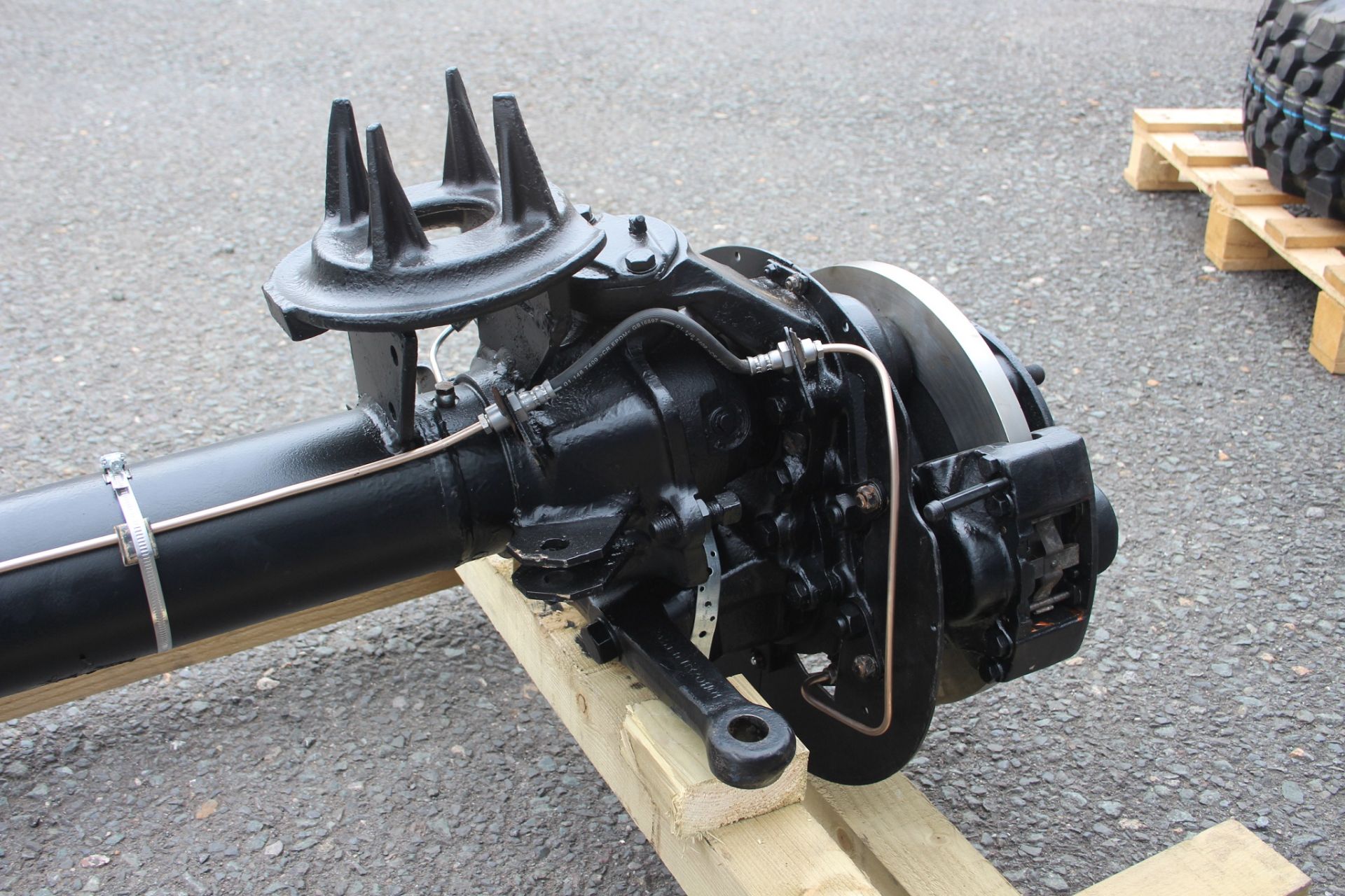 REWORKED FRONT AXLE FOR UNIMOG U1300L 435 115 | Atkinson Vos