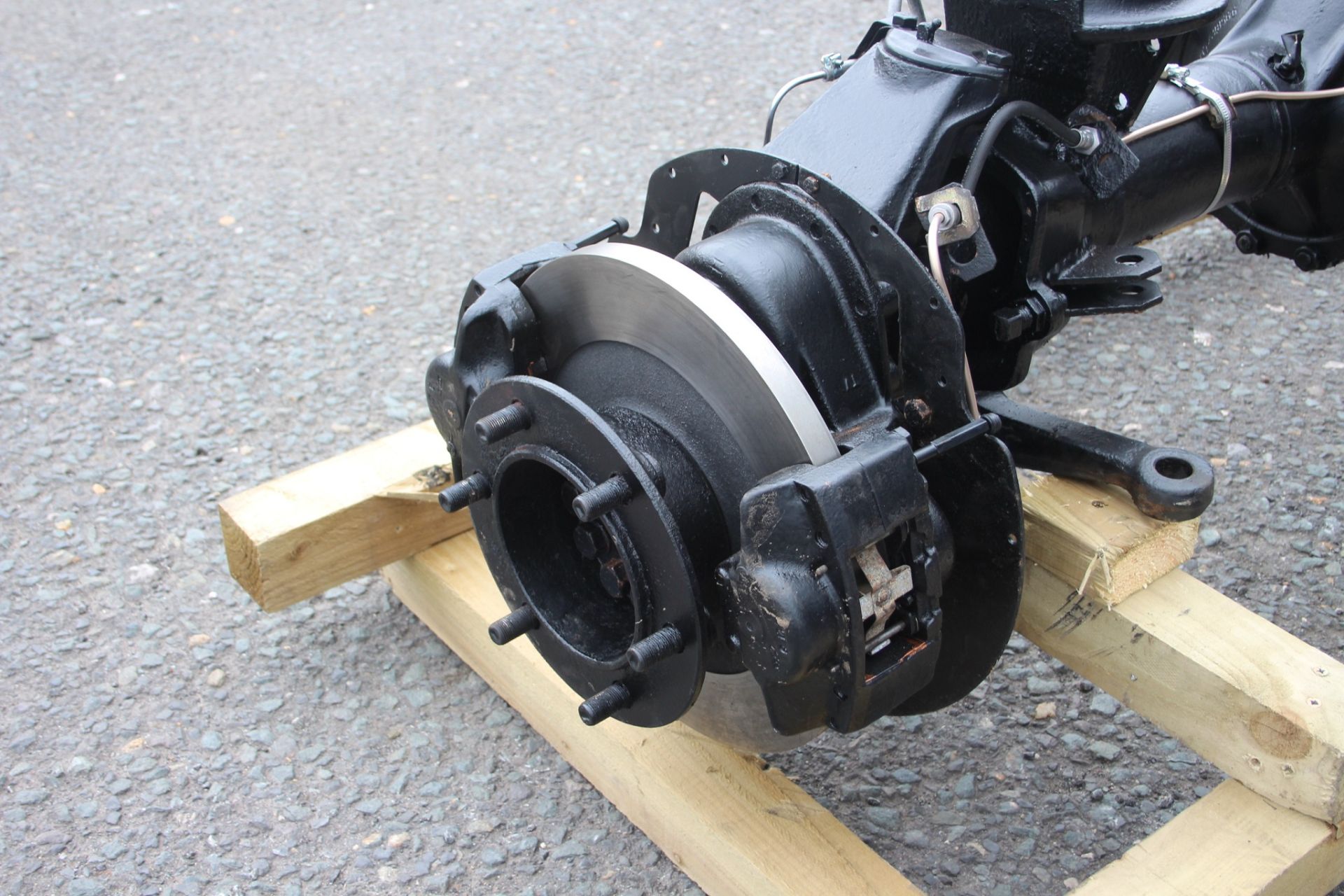 REWORKED FRONT AXLE FOR UNIMOG U1300L 435 115 | Atkinson Vos