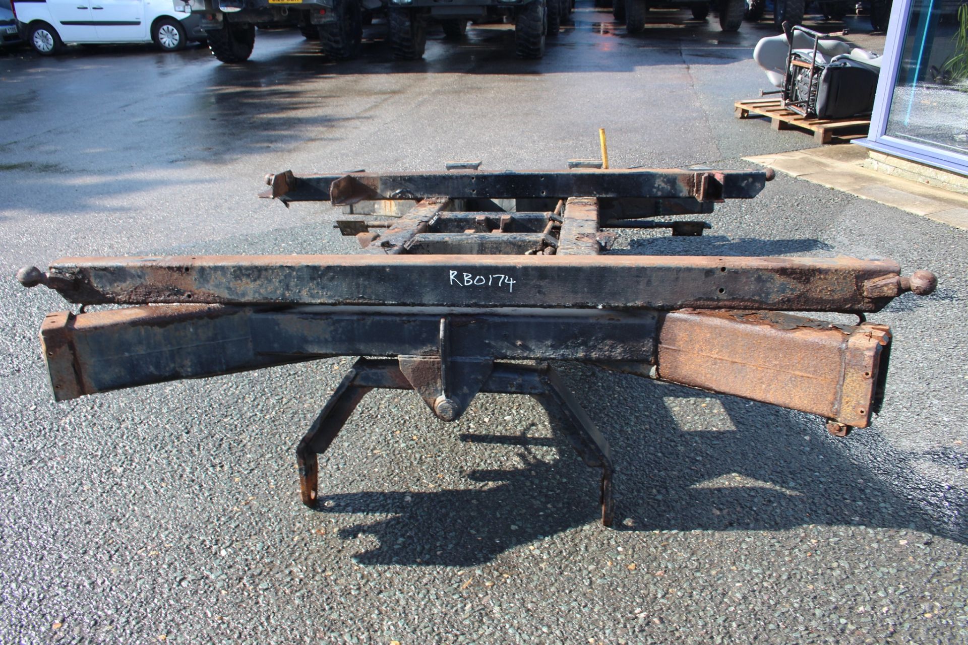 USED UNIMOG 4 LEG CRANE SUBFRAME HIAB | Atkinson Vos