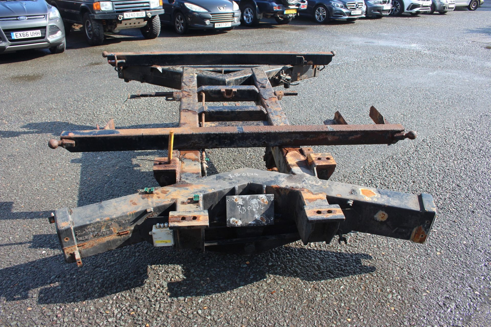 USED UNIMOG 4 LEG CRANE SUBFRAME HIAB | Atkinson Vos